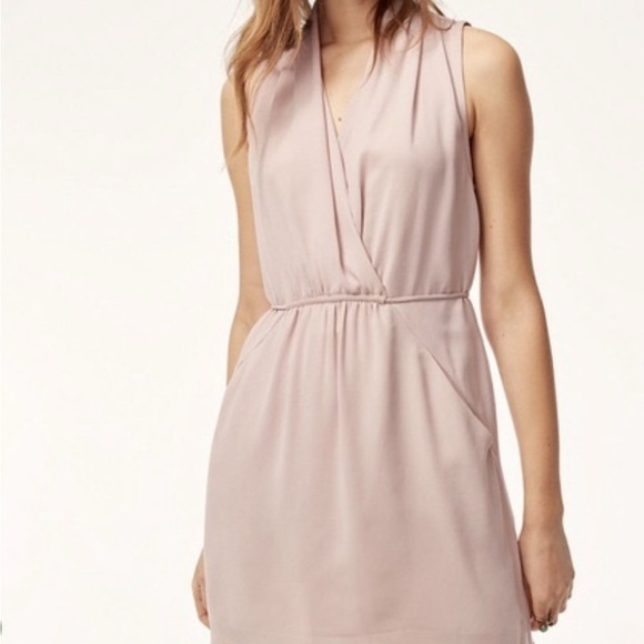 Wilfred | Dresses | Wilfred Blush Pink Mini Dress | Poshmark